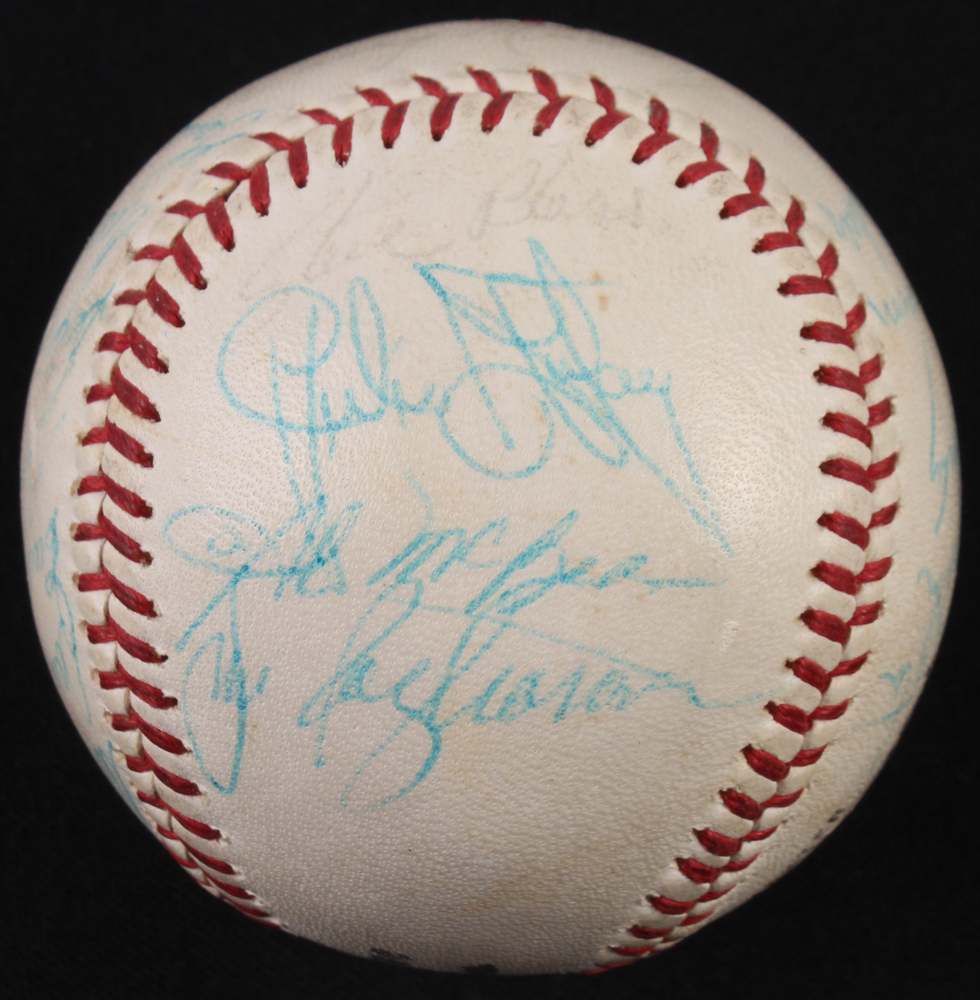 1964 Pirates ONL Baseball Team-Signed by (21) With Bill Mazeroski ...