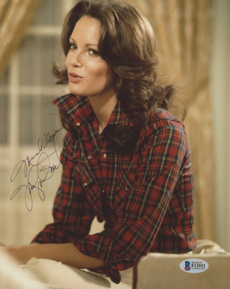 Jaclyn Smith Signed "Charlie's Angels" 8x10 Photo Inscribed "Much Love" (Beckett Hologram ...