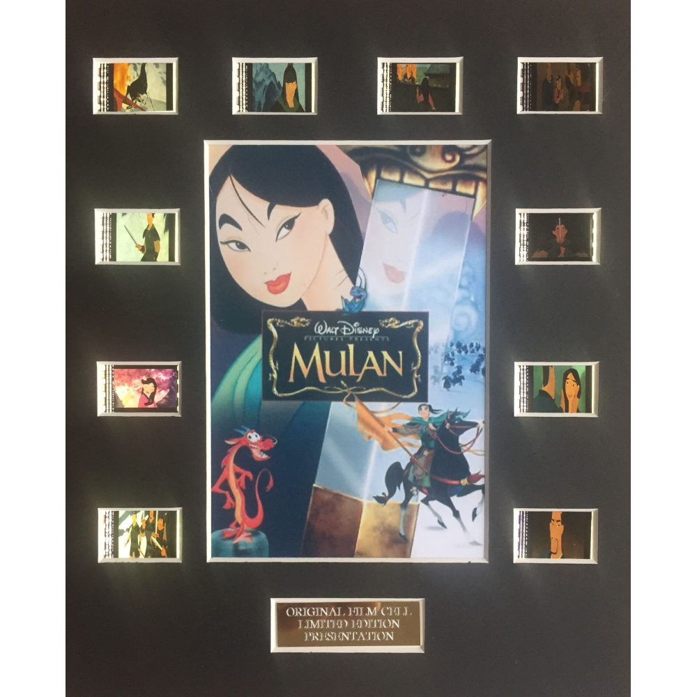 "Mulan" Limited Edition Original Film/Movie Cell Display | Pristine Auction