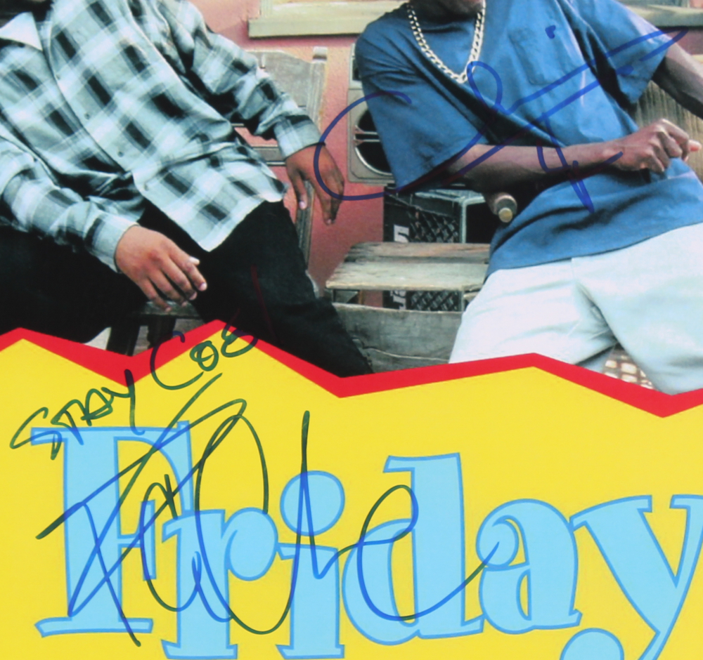 Ice Cube & Chris Tucker Signed "Friday" 11x17 Photo Inscribed "Stay ...