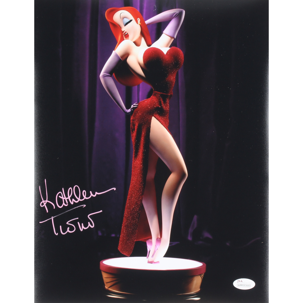 Kathleen Turner Signed "Who Framed Roger Rabbit" 11x14 Photo (JSA COA ...