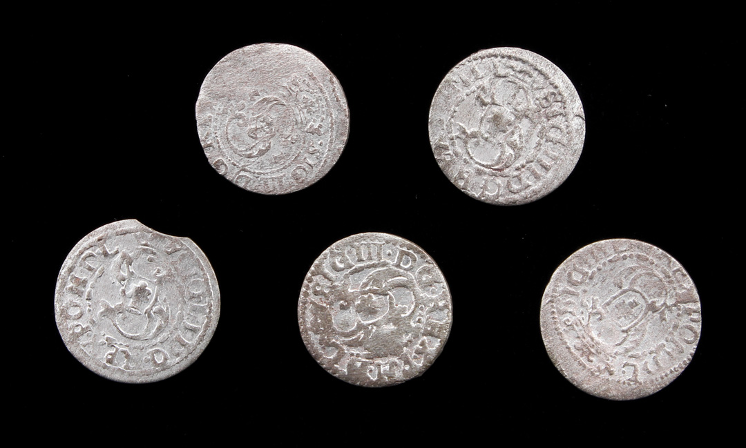 Lot of (5) 1587-1632 Sigismund III Vasa. AR Solidus Shillings Medieval ...