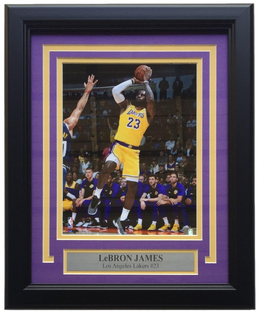 LeBron James Los Angeles Lakers 11x14 Custom Framed Photo Display ...