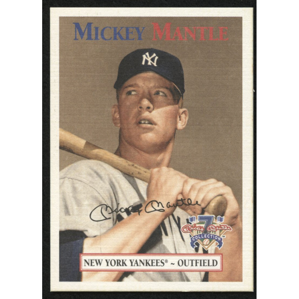 1997 Scoreboard Mantle #52 Mickey Mantle / 1952 Trading Card | Pristine ...