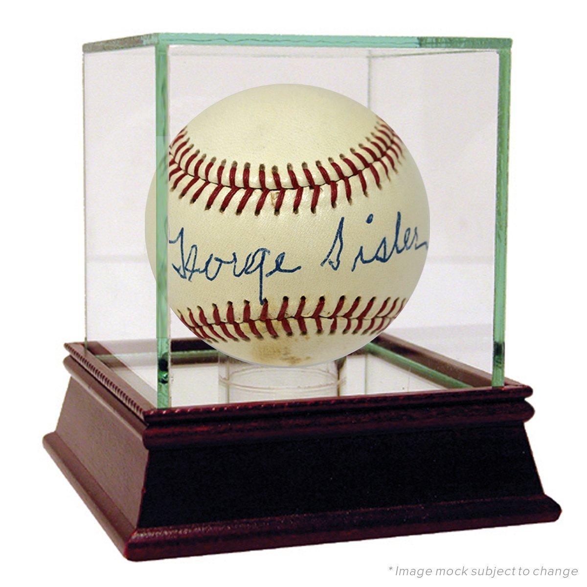 George Sisler Signed Hall of Fame Logo Baseball (JSA COA) | Pristine ...