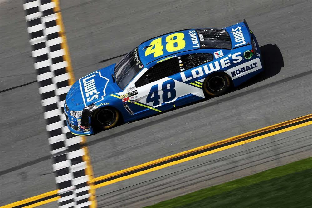 Jimmie Johnson Signed Authentic NASCAR 2017 Lowes Kobalt 5x8 Race-Used ... Jimmie Johnson Signed Authentic NASCAR 2017 Lowes Kobalt 5x8 Race-Used ...