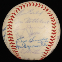 1962 Braves ONL Baseball Team-Signed by (30) with Warren Spahn, Eddie ...