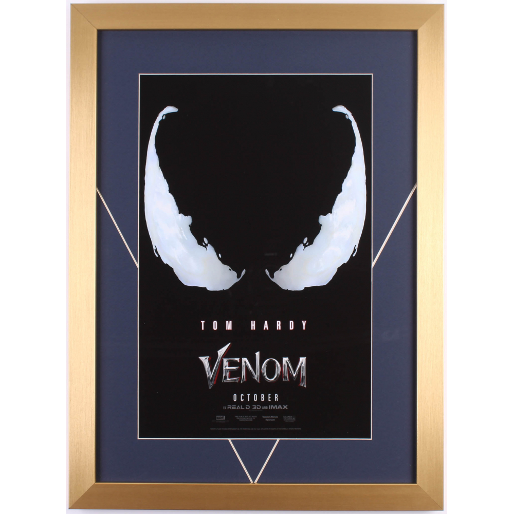 "Venom" 17x23 Custom Framed Movie Poster Display | Pristine Auction