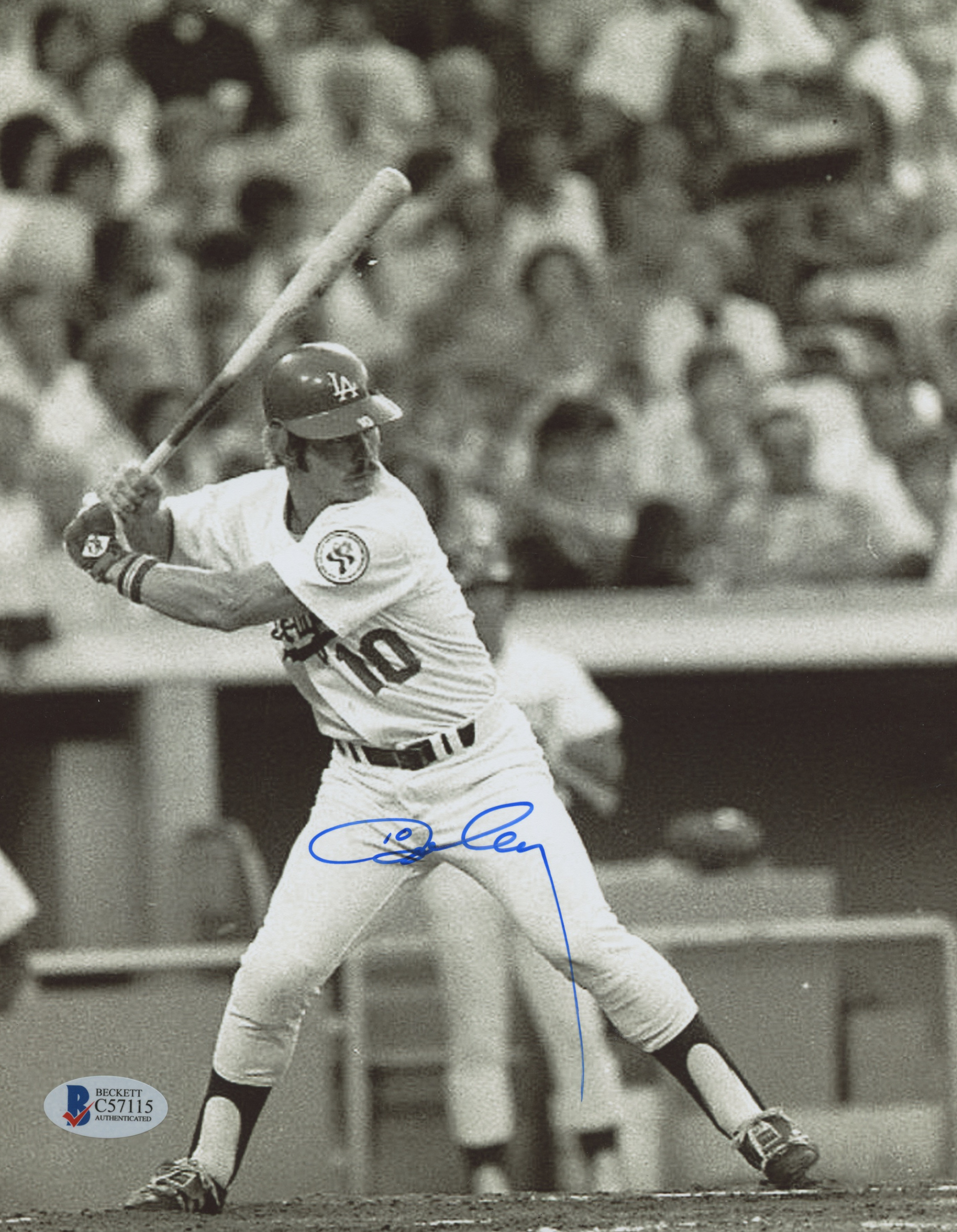 Ron Cey Signed Dodgers 8x10 Photo (Beckett) | Pristine Auction