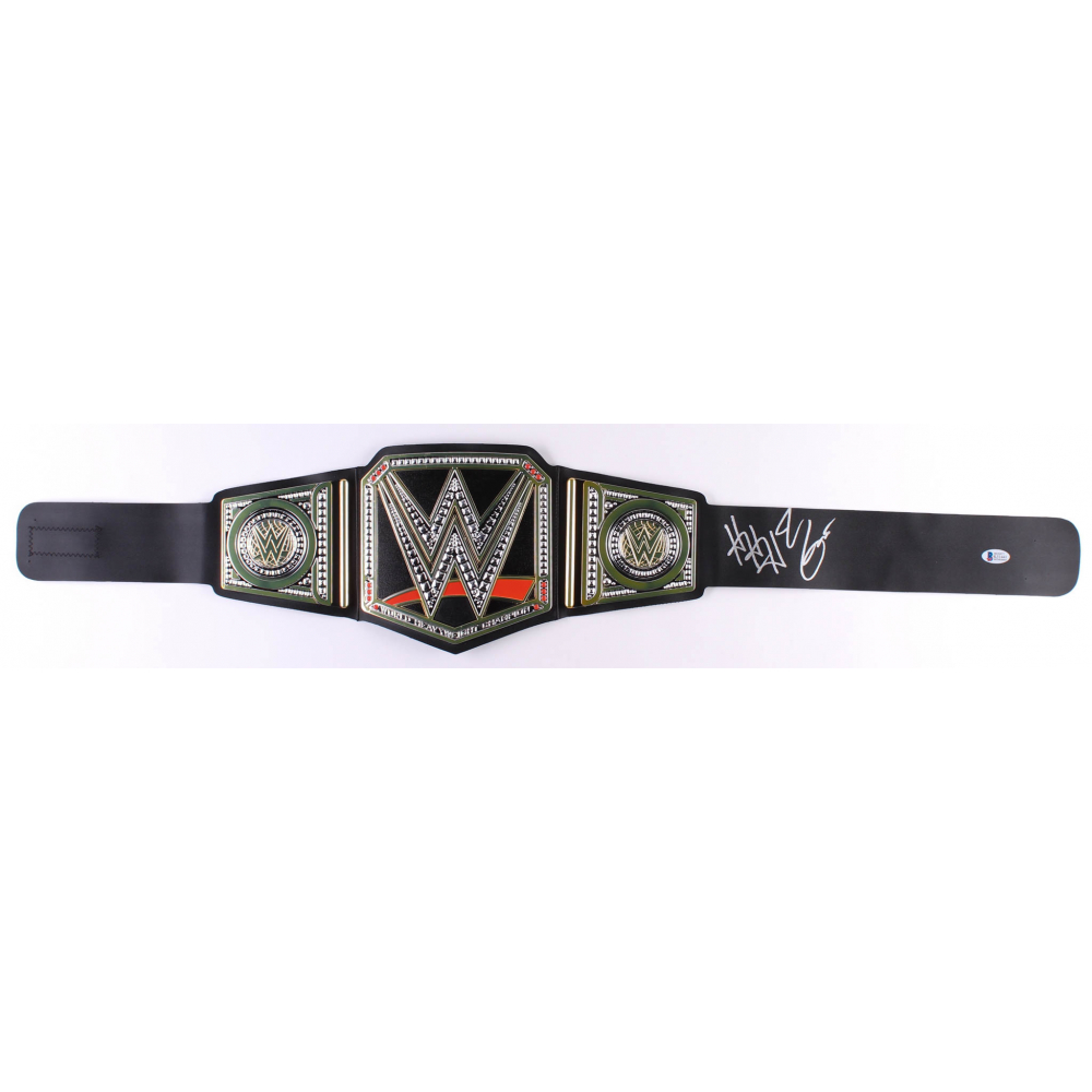 Triple H Signed WWE Universal Championship Belt (Beckett COA ...
