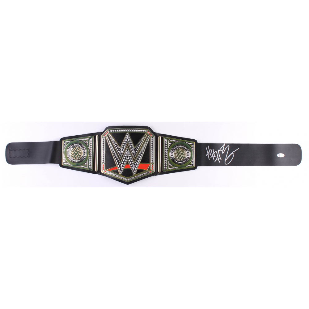 Triple H Signed WWE Universal Championship Belt (Beckett Hologram ...