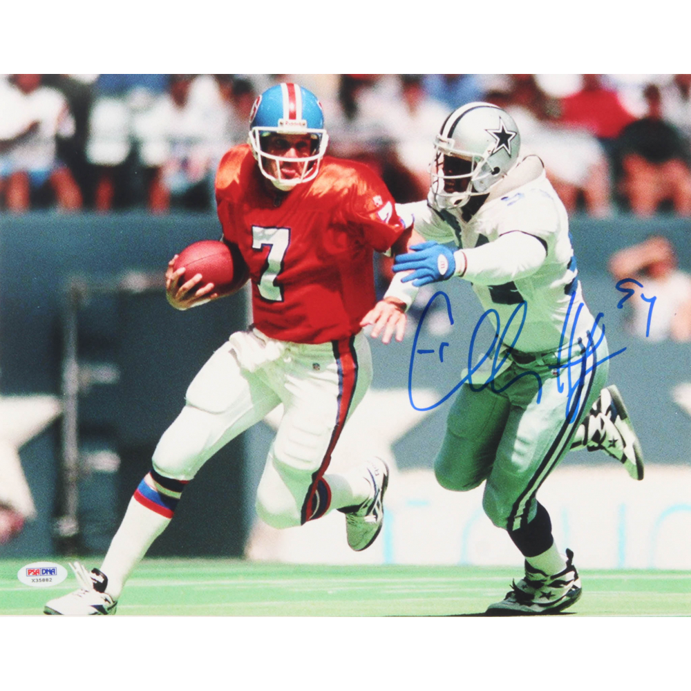 Charles Haley Signed Cowboys 11x14 Photo (PSA COA) | Pristine Auction