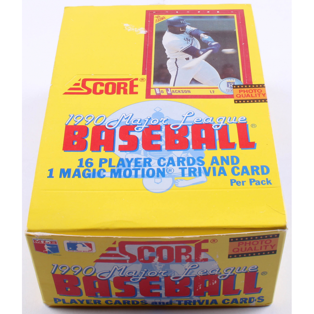 1990 Score Complete Set of (704) Baseball Cards | Pristine Auction