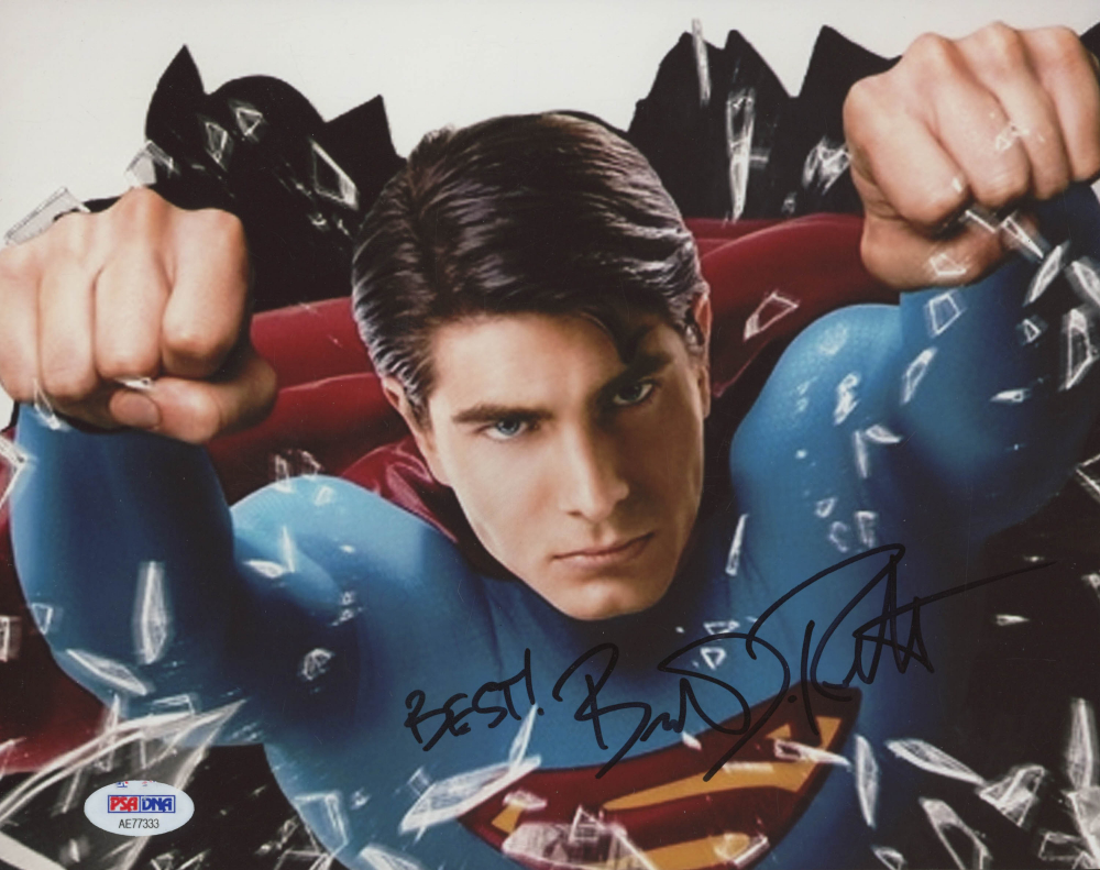Brandon Routh Signed "Superman" 8x10 Photo Inscribed "Best!" (PSA COA) | Pristine Auction