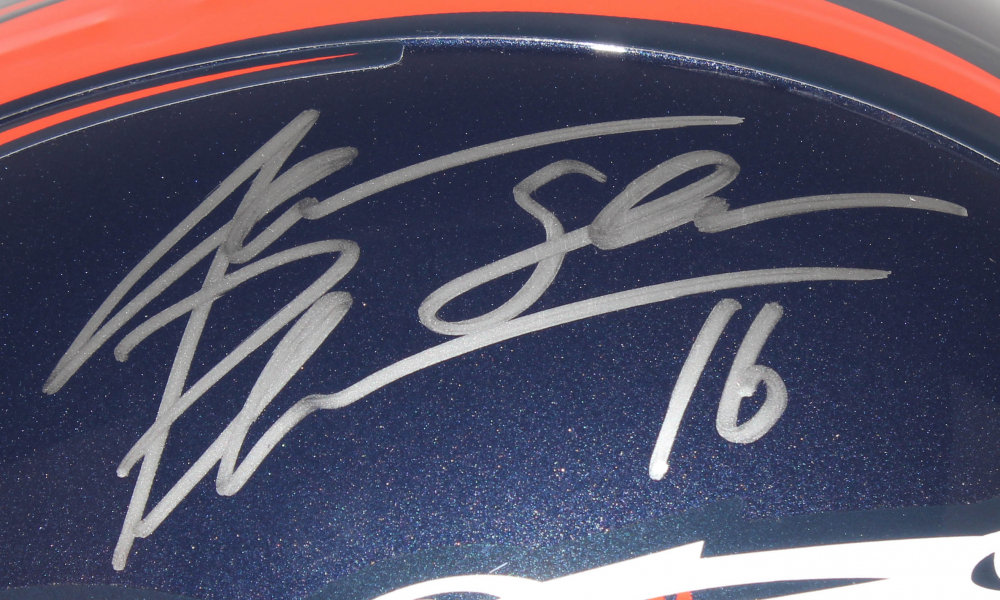 Jake Plummer Signed Broncos Full-Size Helmet Inscribed "Snake" (Beckett ...