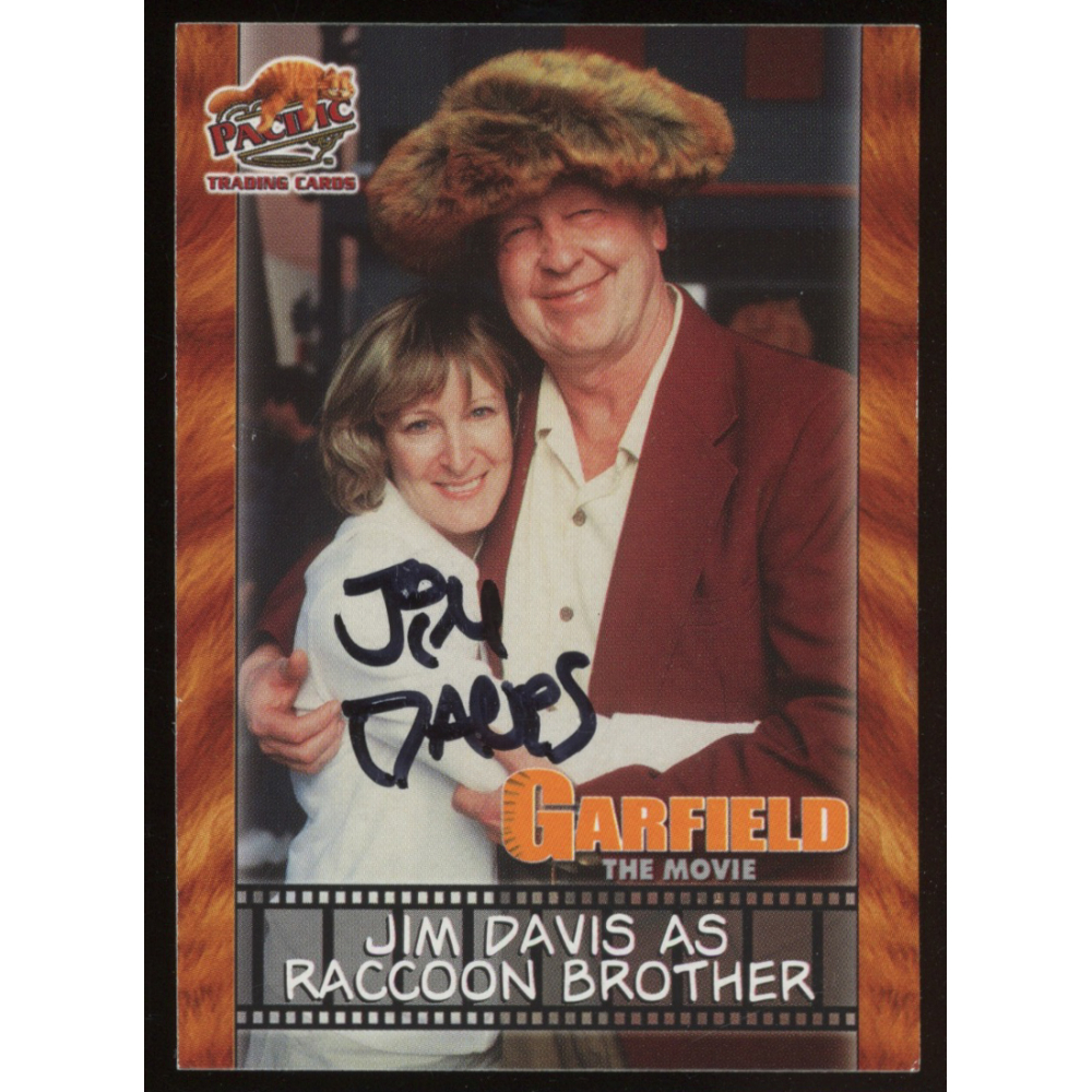 Jim Davis Signed 2004 Garfield Collection Garfield the Movie #23 ...