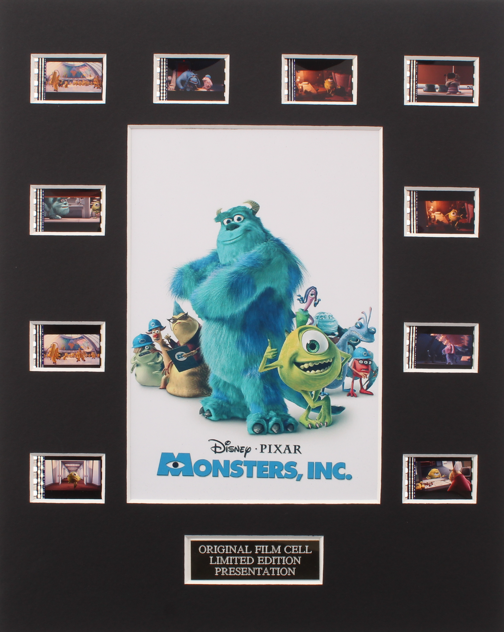 "Monsters, Inc." Limited Edition Original Film / Movie Cell Display ...