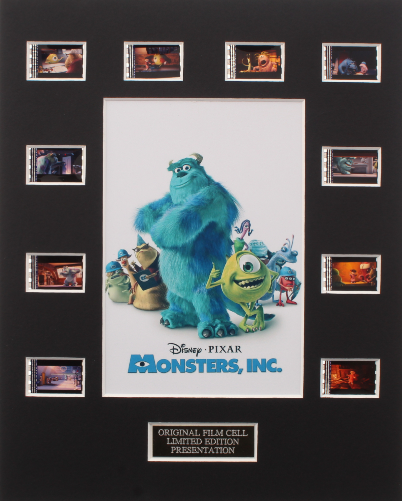 "Monsters, Inc." Limited Edition Original Film/Movie Cell Display ...