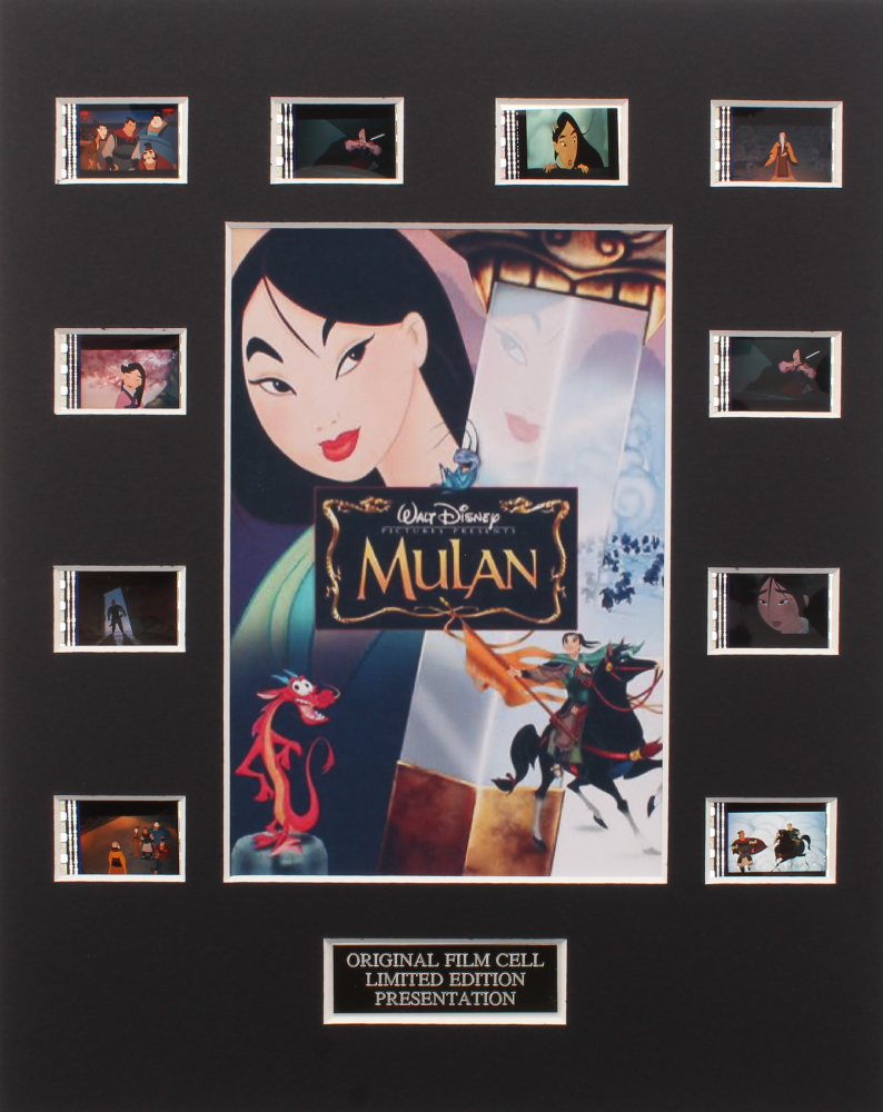 "Mulan" Limited Edition Original Film/Movie Cell Display | Pristine Auction