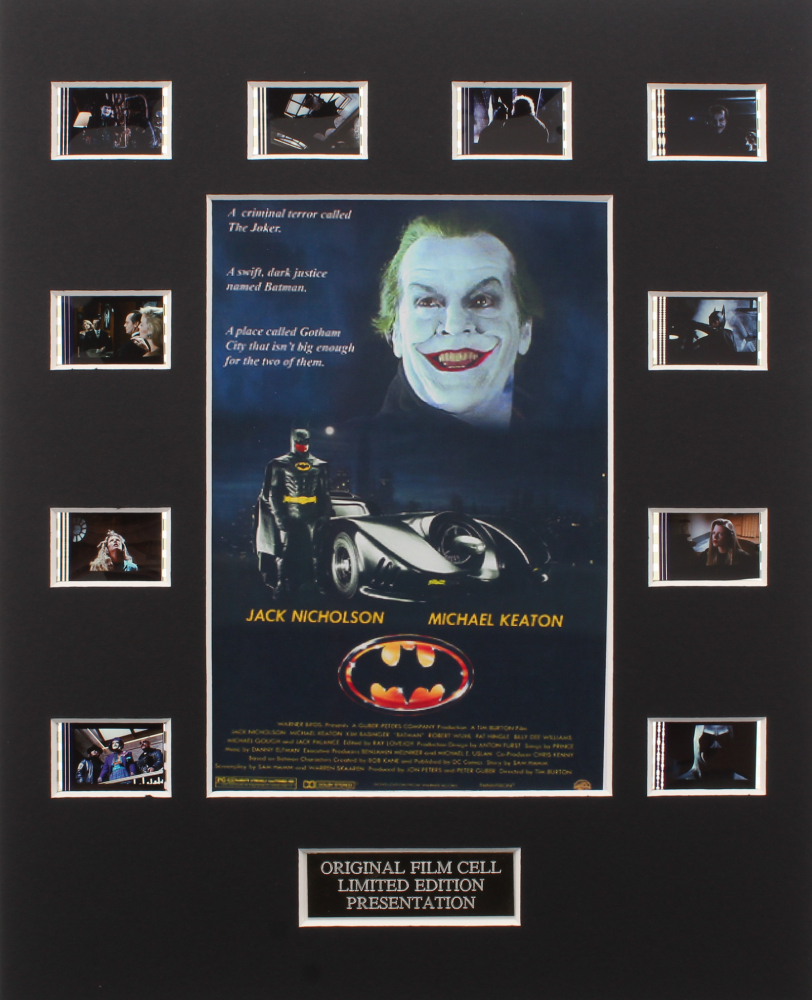 "Batman" Limited Edition Original Film/Movie Cell Display | Pristine ...