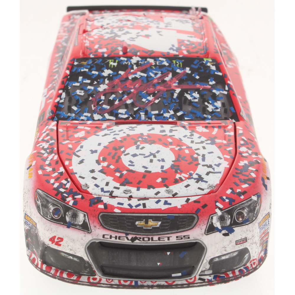 Kyle Larson Signed NASCAR #42 2017 Target Michigan Fall Win - 1:24 ...