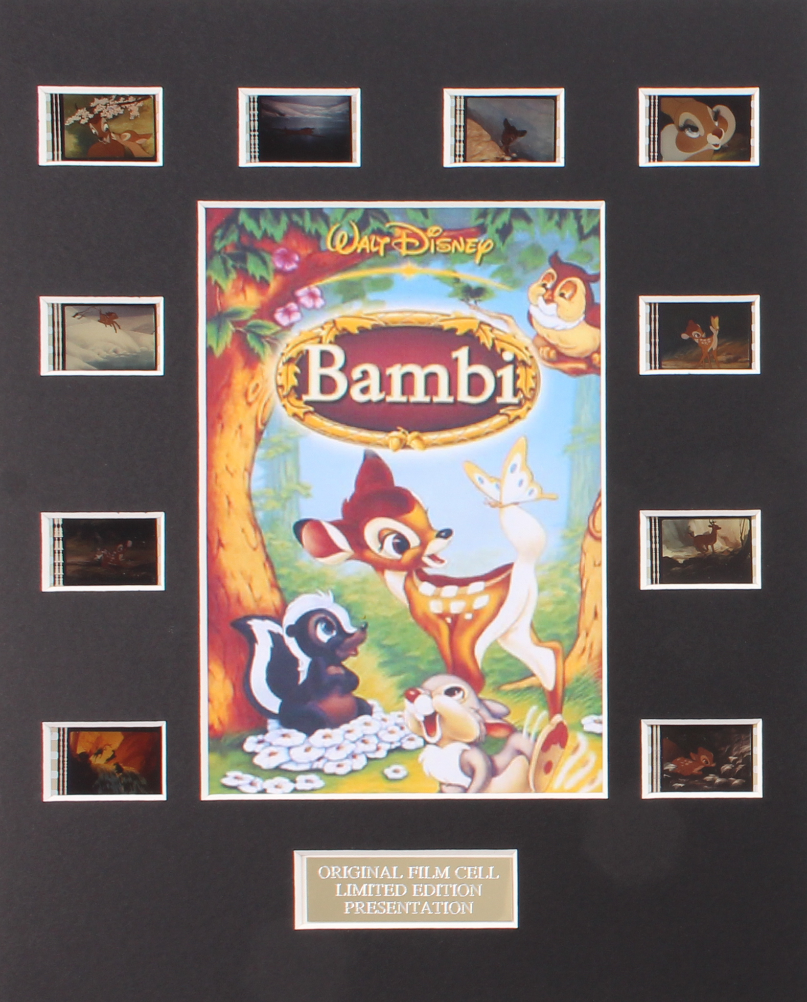 "Bambi" Limited Edition Original Film/Movie Cell Display | Pristine Auction
