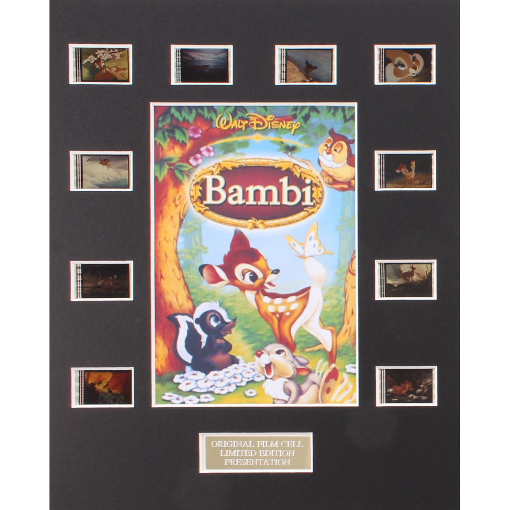 "Bambi" Limited Edition Original Film/Movie Cell Display | Pristine Auction