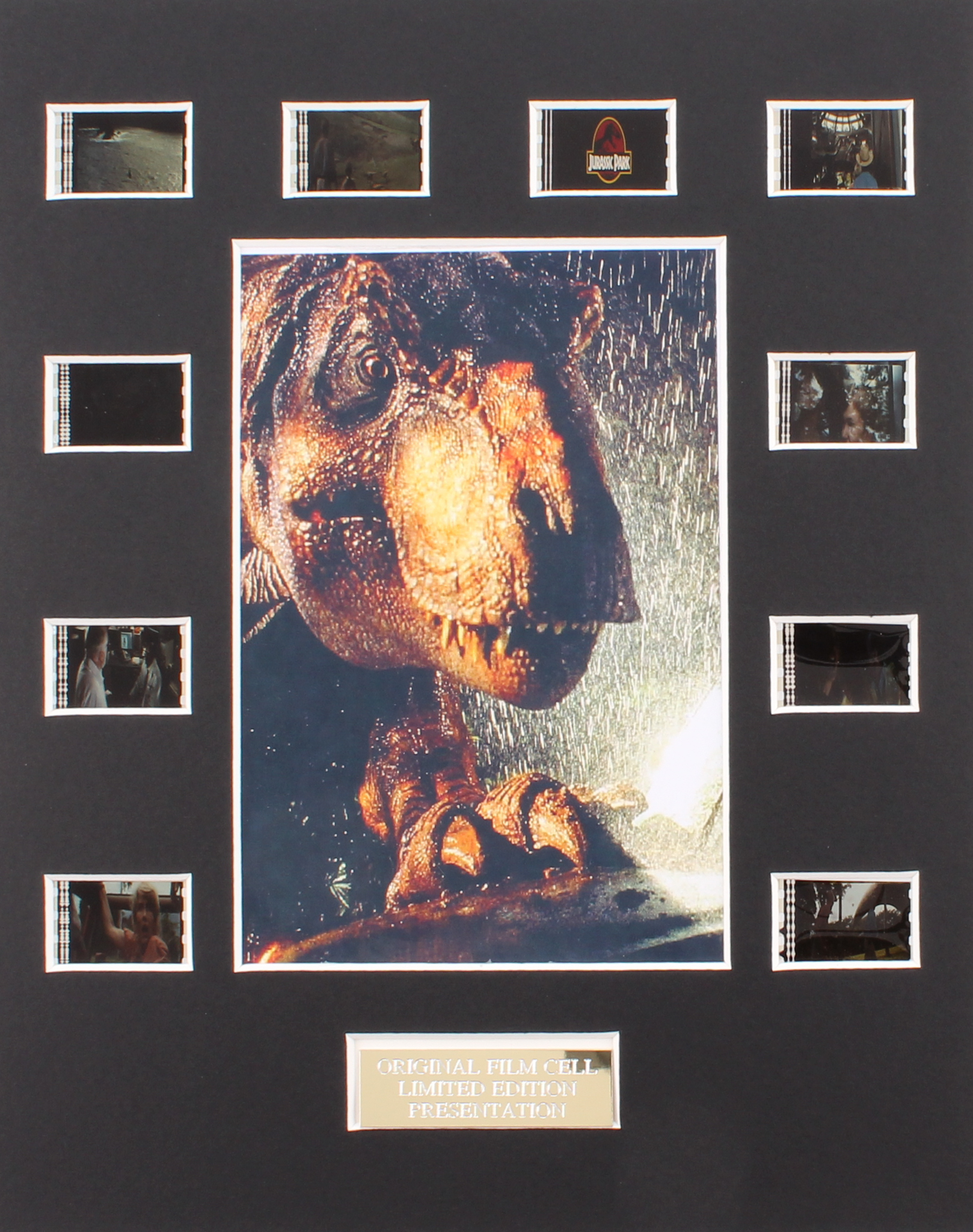 "Jurassic Park" Limited Edition Original Film/Movie Cell Display ...