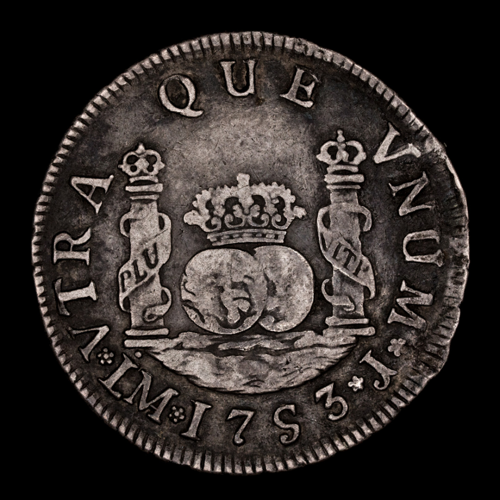 1753-LMJ Spanish Colonial Silver 2 Reales Coin | Pristine Auction