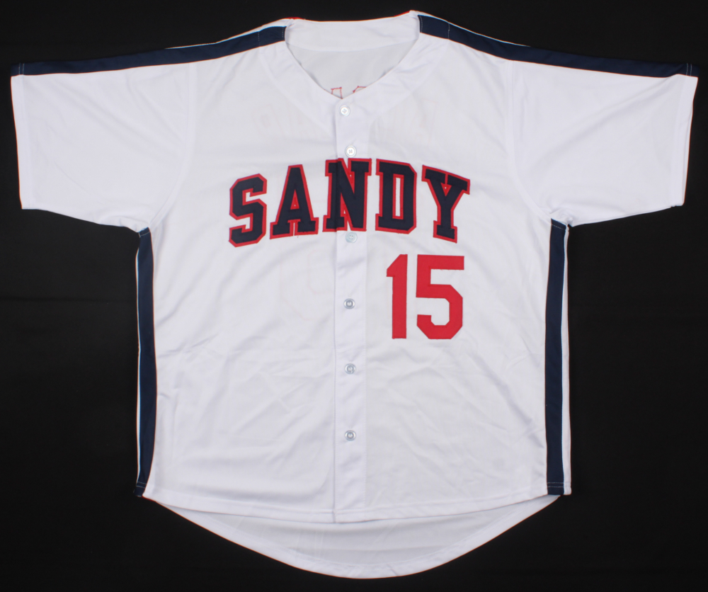 Sandy Alomar Jr. Signed Indians "Sandy" Jersey Inscribed "90 ROY" (JSA ...