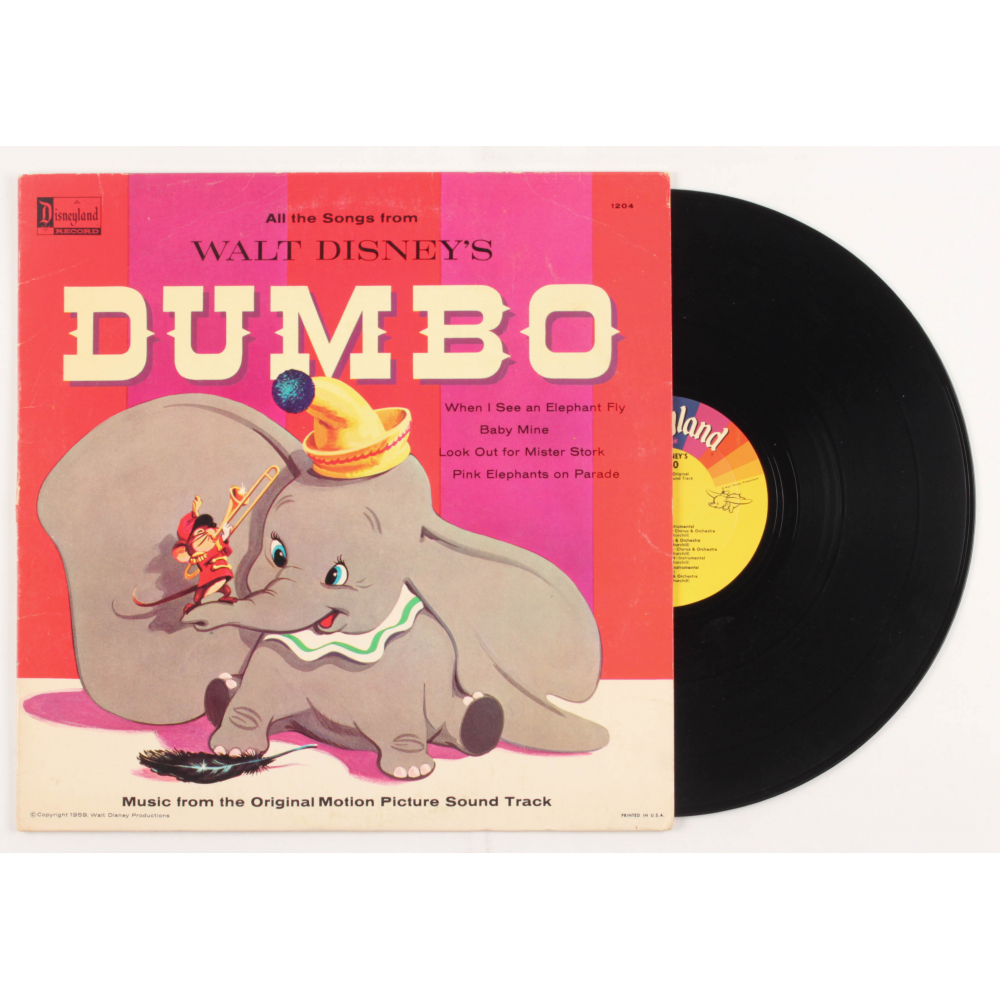 1959 Walt Disney's "Dumbo" Vinyl Record Album | Pristine Auction
