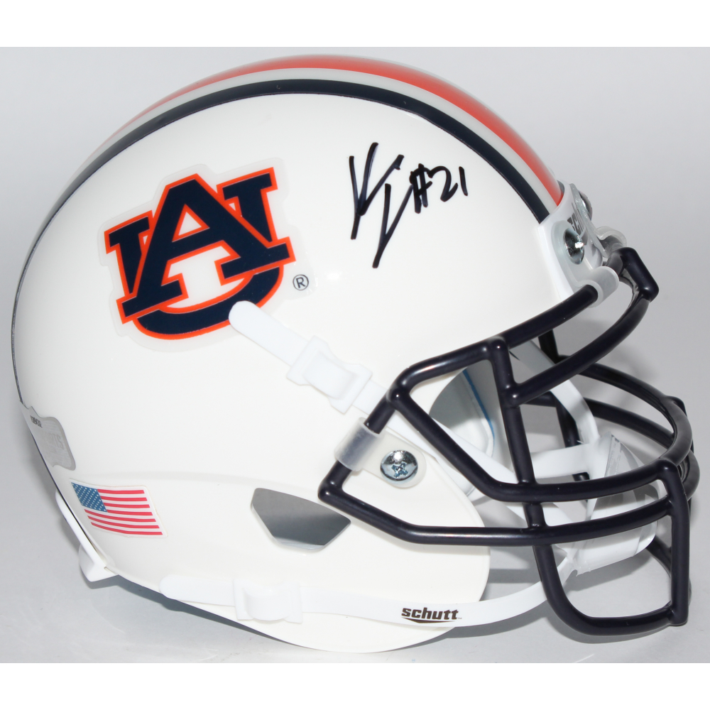 Kerryon Johnson Signed Auburn Tigers Mini Helmet (Radtke) | Pristine ...