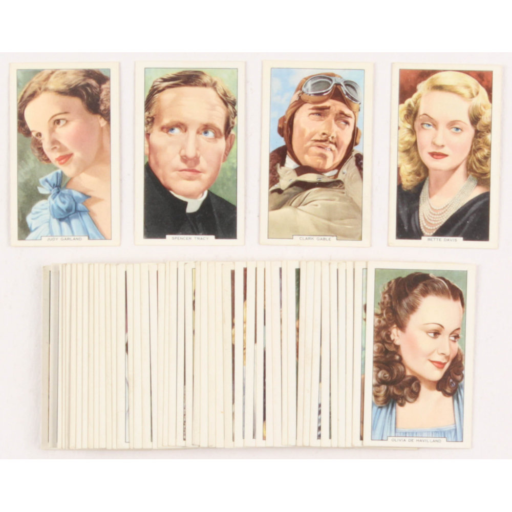 1936 Gallahers "My Favorite Part" Complete Set of (48) Cigarette's ...