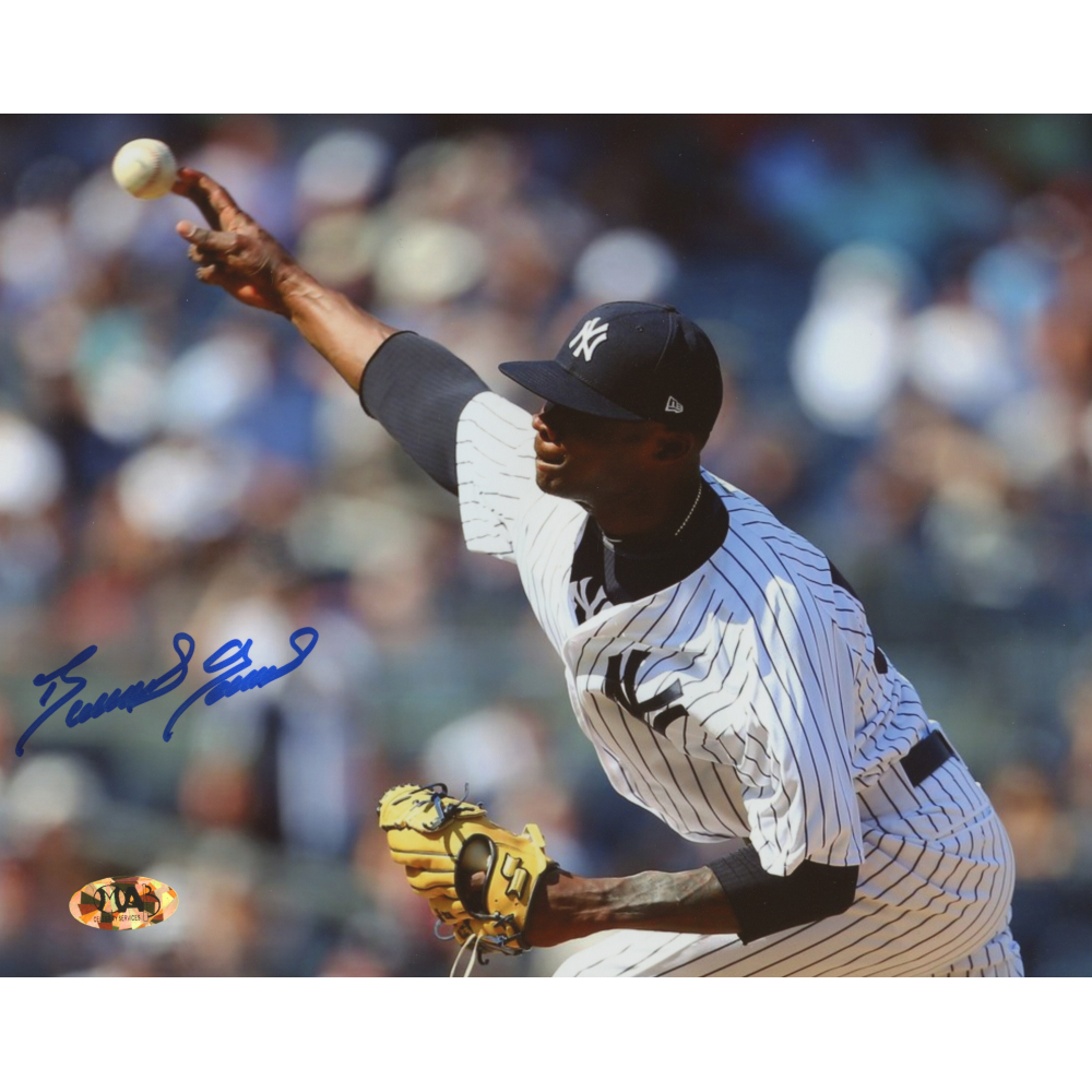 Domingo German Signed Yankees 8x10 Photo (MAB Hologram) | Pristine Auction