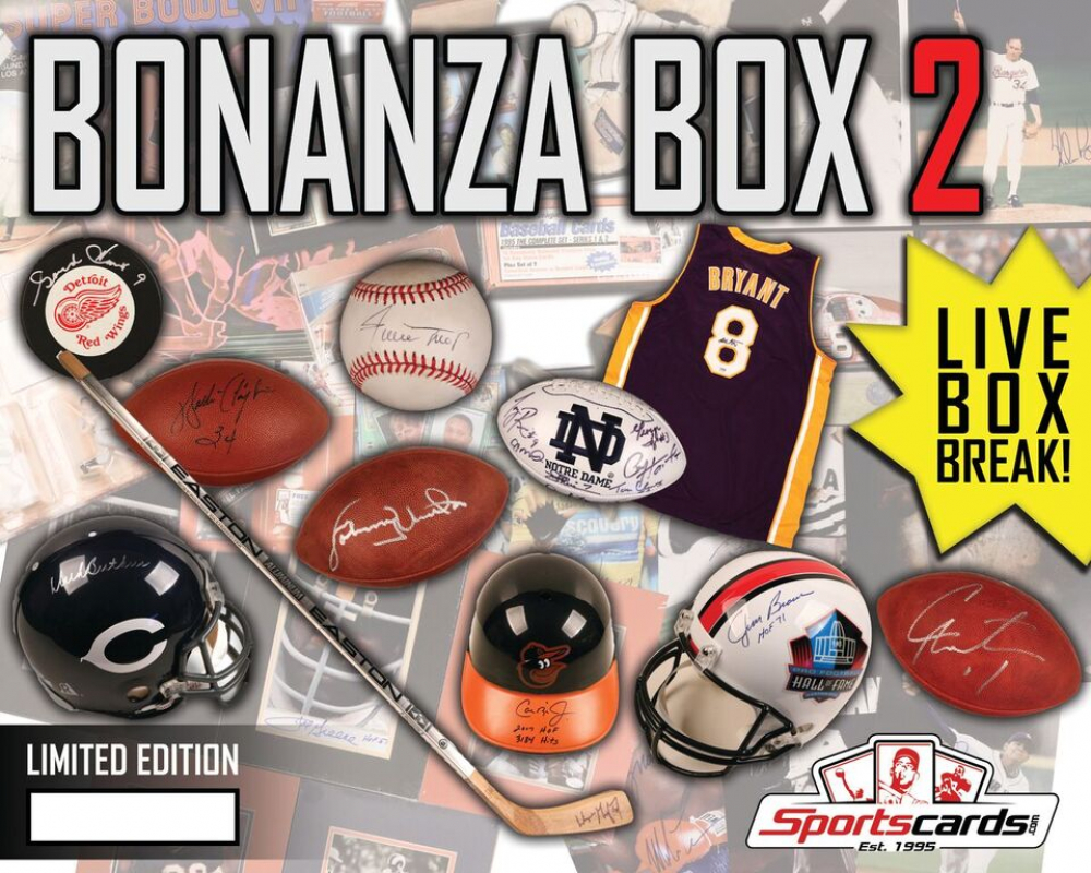 Sportscards.com “BONANZA BOX 2” Autograph & Memorabilia Box! Live Box ...