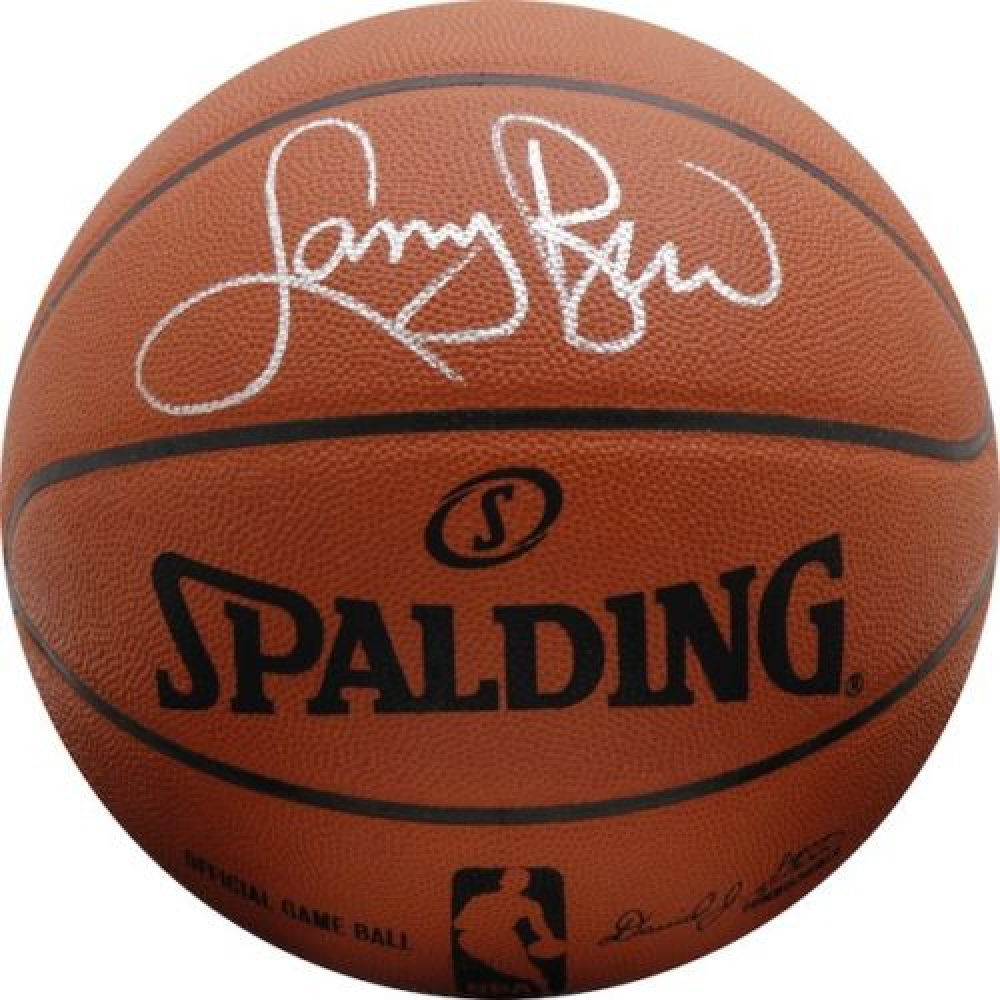 Larry Bird Signed Official NBA Game Ball (Fanatics Hologram) | Pristine ...