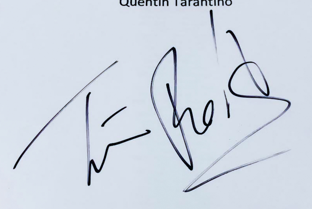 Tim Roth Signed "Pulp Fiction" Full Movie Script (PSA COA) | Pristine ...