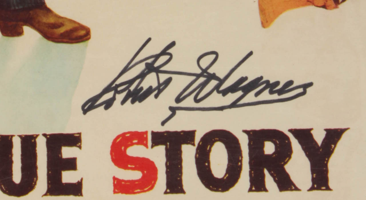 Robert Wagner Signed Vintage 1957 "The True Story of Jesse James" 14x36 ...