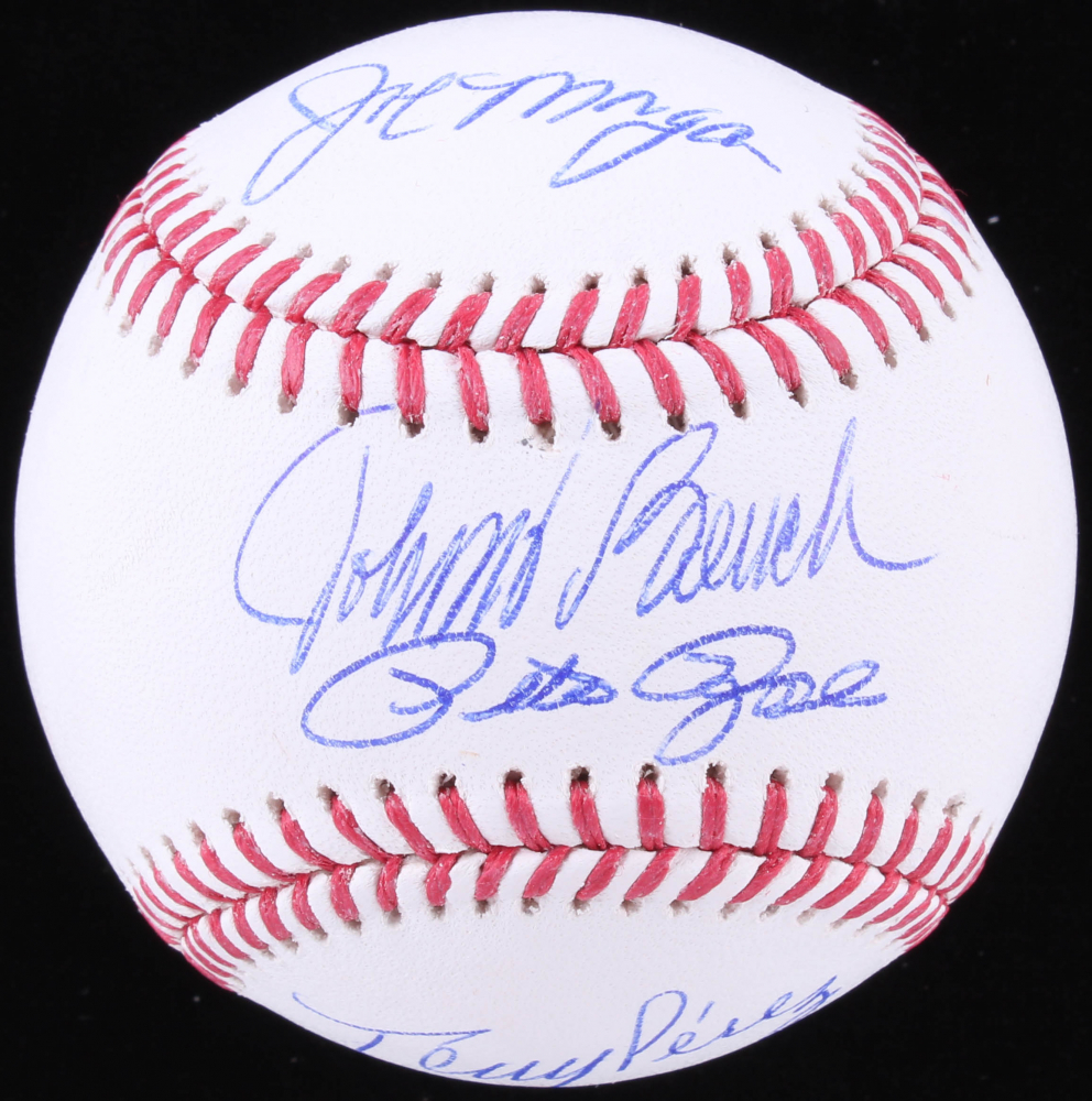 Big Red Machine OML Baseball Signed by (4) with Joe Morgan, Johnny ...