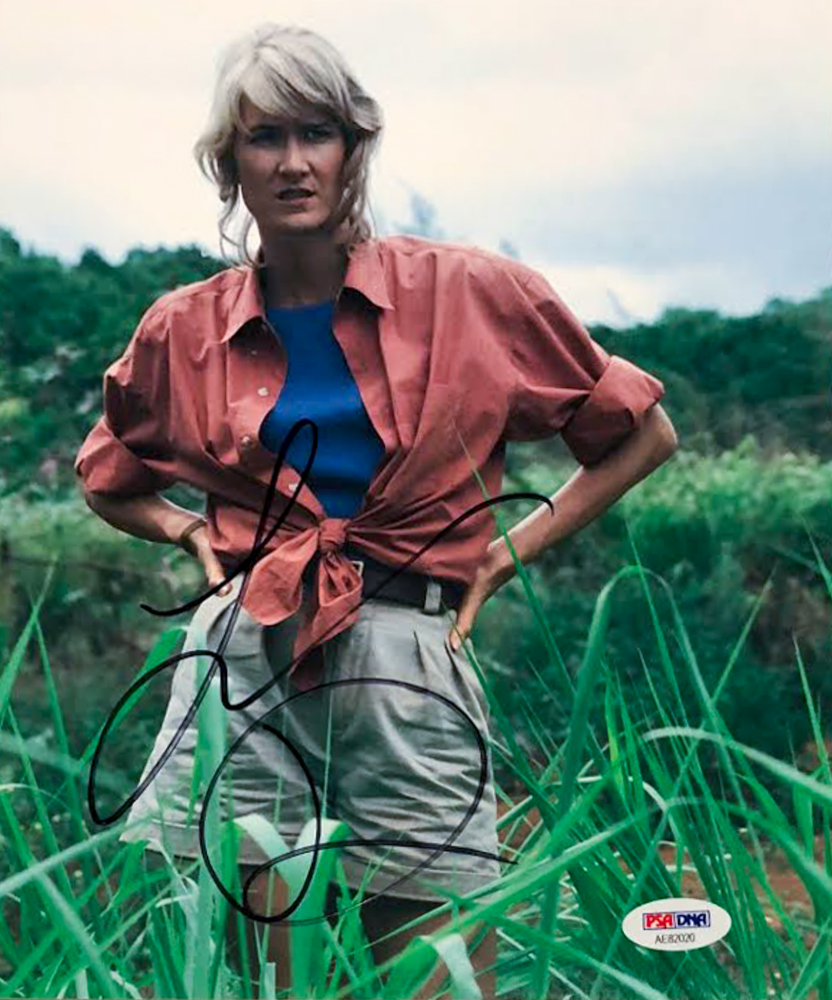 Laura Dern Signed "Jurassic Park" 8x10 Photo (PSA COA) | Pristine Auction