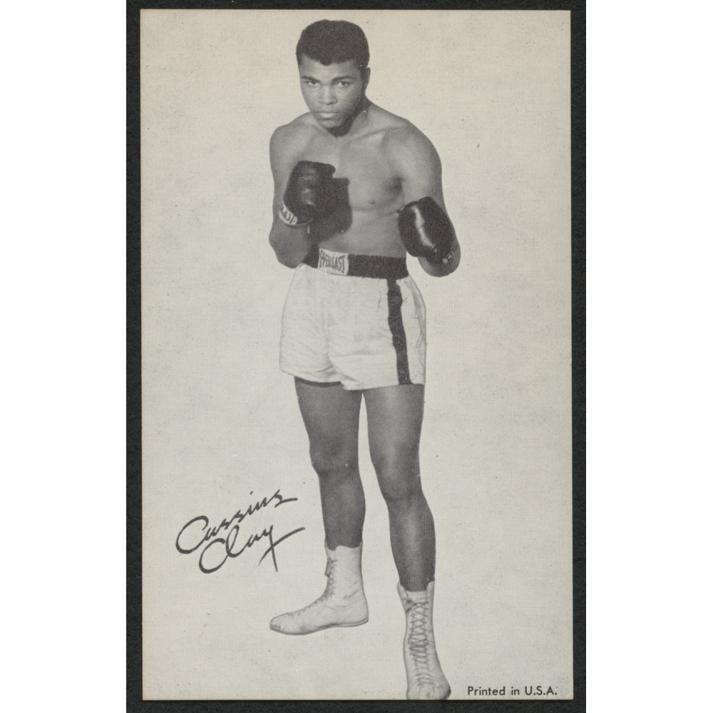 1960's Exhibits Boxing Cassius Clay RC | Pristine Auction