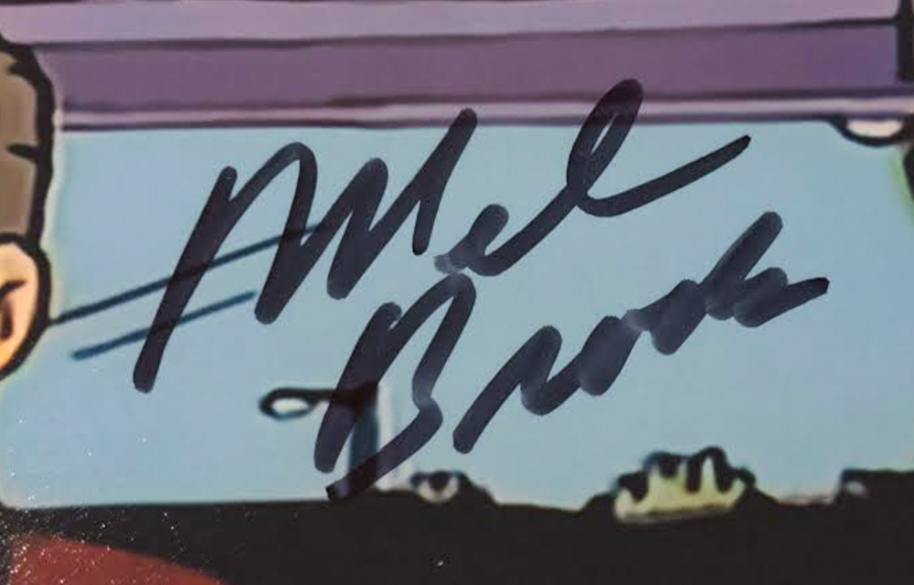 Mel Brooks Signed "The Simpsons" 11x14 Photo (PSA COA) | Pristine Auction