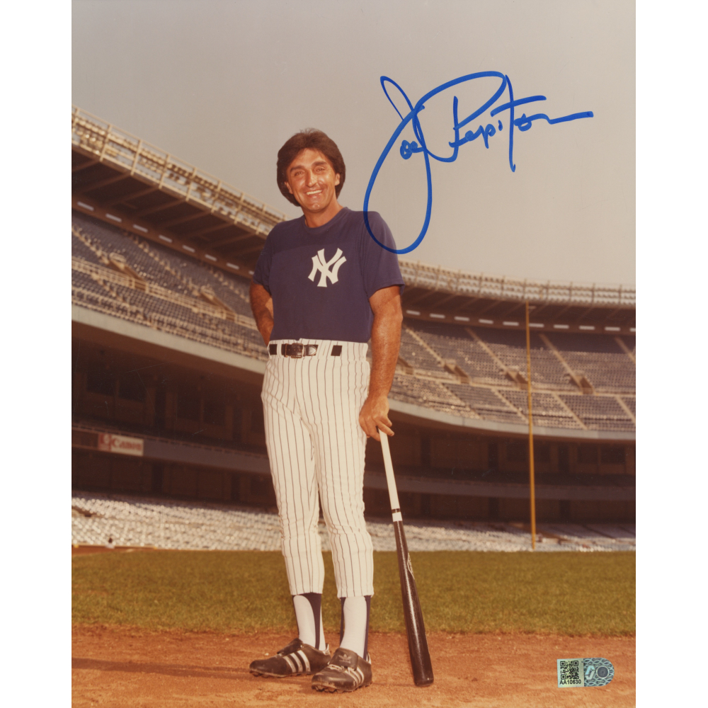 Joe Pepitone Signed Yankees 8x10 Photo (AI Verified COA) | Pristine Auction
