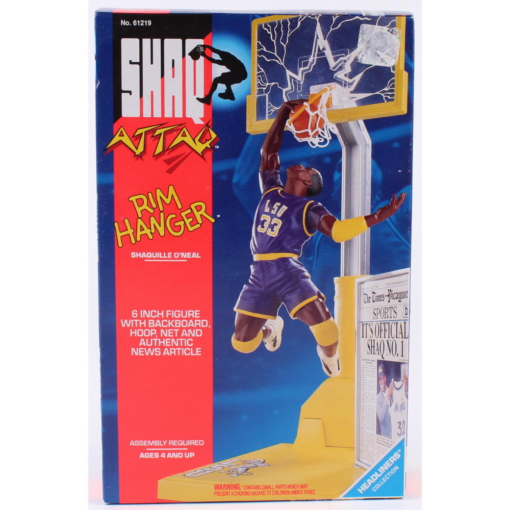 Shaquille O'Neal "Shaq Attaq" 1993 Rim Hanger Figurine | Pristine Auction
