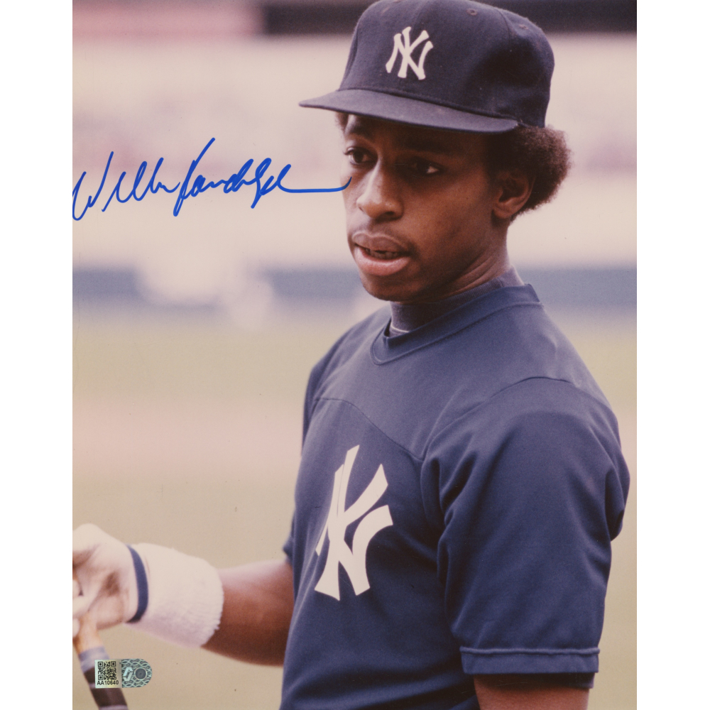 Willie Randolph Signed Yankees 8x10 Photo (AI Verified COA) | Pristine ...