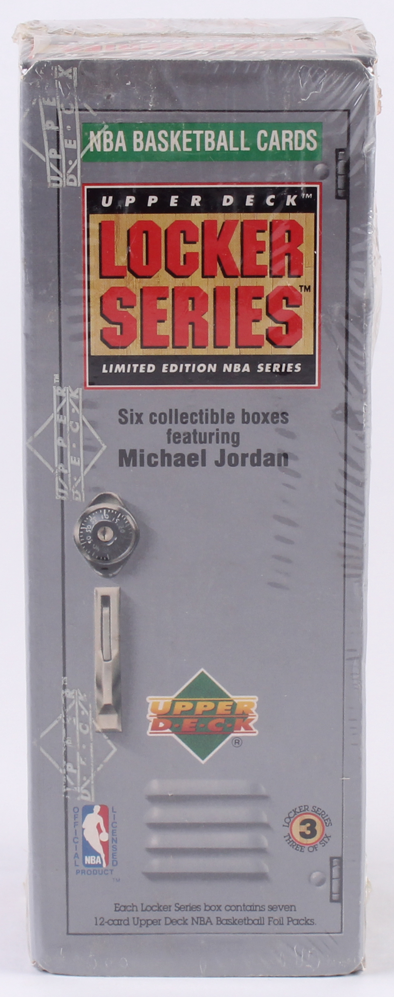 1991 Upper Deck NBA Michael Jordan Locker Series Unopened Box with (7 ...