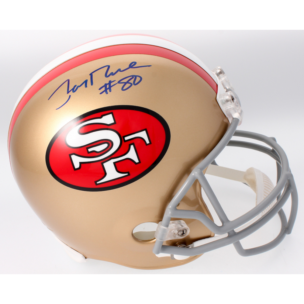 Jerry Rice Signed 49ers Full-Size Helmet (PSA COA) | Pristine Auction