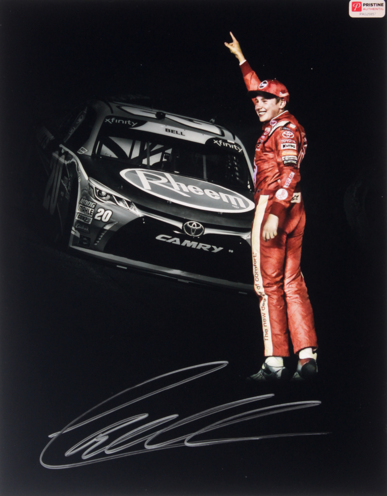 Christopher Bell Signed NASCAR #20 11x14 Photo (PA COA) | Pristine Auction