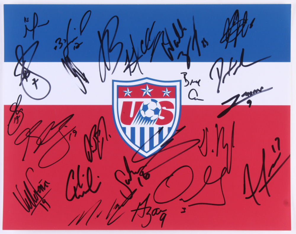 Team USA 11x14 Photo Team-Signed by (25) with David Bingham, Clint ...