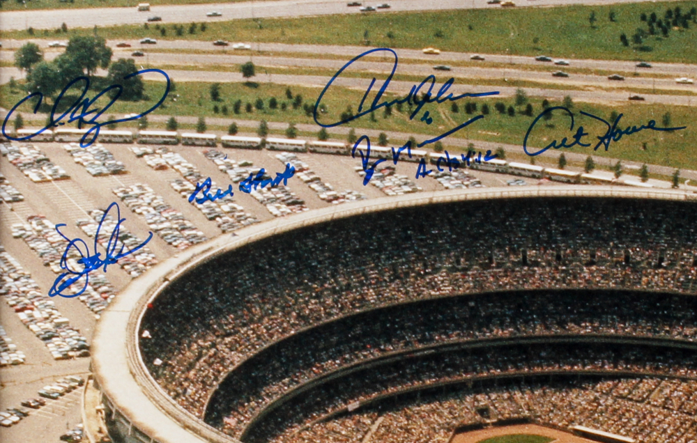 1969 New York Mets Team-Signed (28) 22x26 Custom Framed Photo Display ...